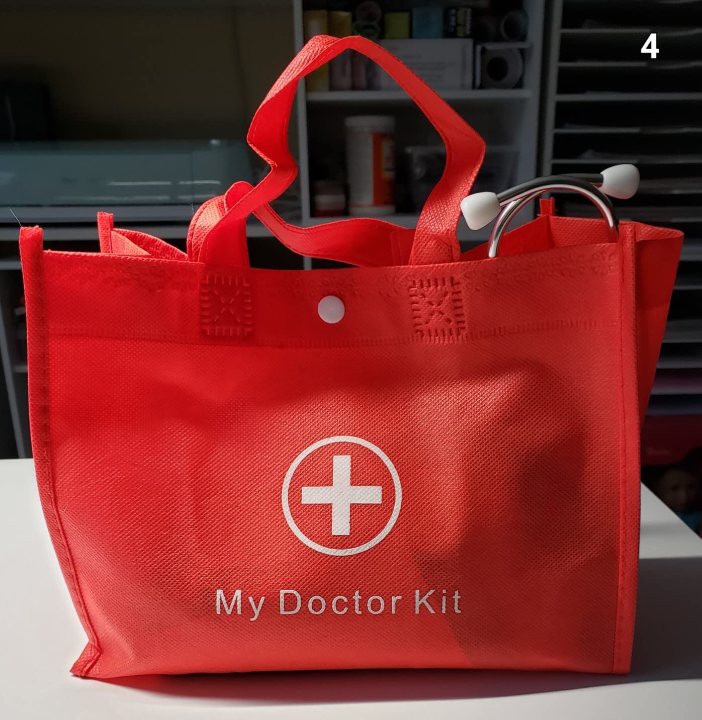 Amazon.com: WOODMAM Wooden Doctor Kit for Kids, 41 pcs Dentist Medical ...