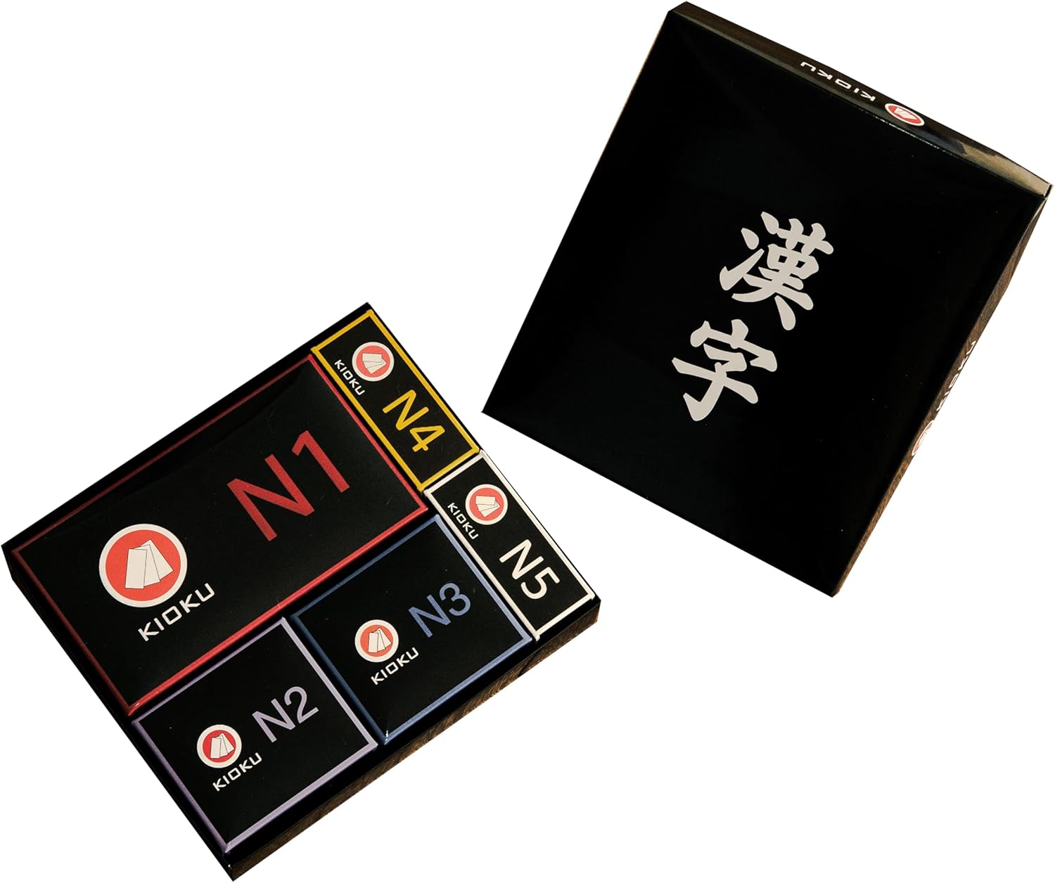 Amazon.co.jp: KIOKU Kanji Cards JLPT N5-N1 Set Over 2000 Kanji and 4000 ...