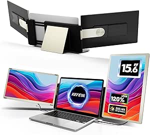 Amazon.com: KEFEYA Laptop Screen Extender, 15.6" Portable Monitor for ...