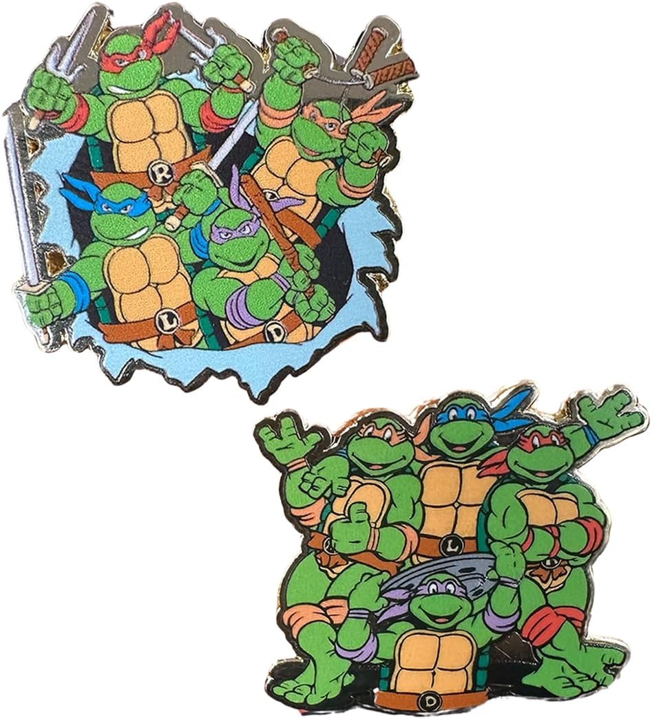 Amazon.com: TMNT x Zen Monkey Studios - Famous 80s Poses Collectible ...