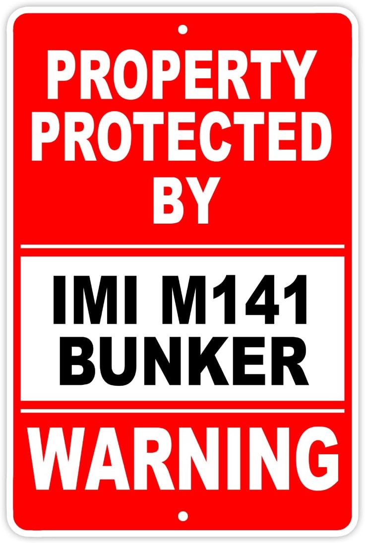 Amazon.com: Protected by IMI M141 Bunker Gun Pistol Rifle Revolver Ammo ...