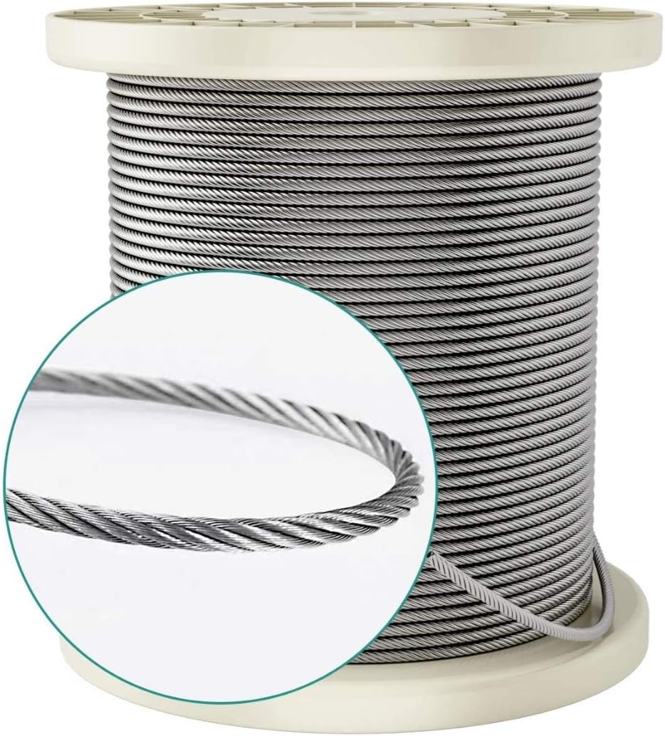 Aviation Metal & Alloys Stainless Steel 304Quality Wire Rope 1mm ...