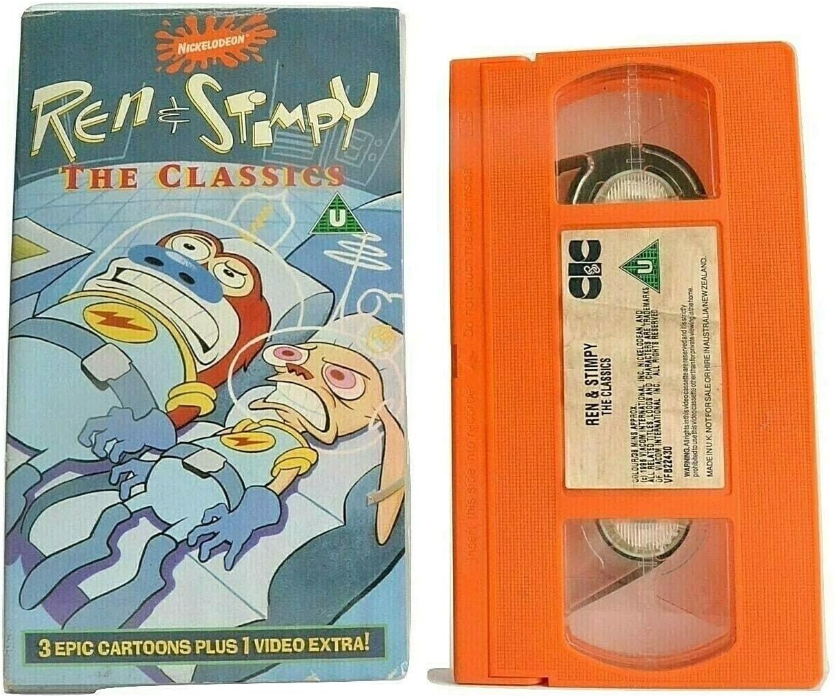 Amazon.com: The Ren & Stimpy Show [VHS] : Electronics