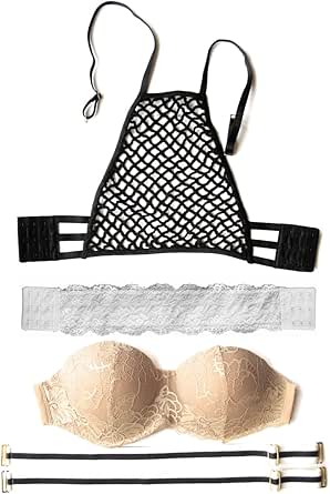 The Bra Lab - "Holiday in Verbier Convertible Strapless Racerback Black ...