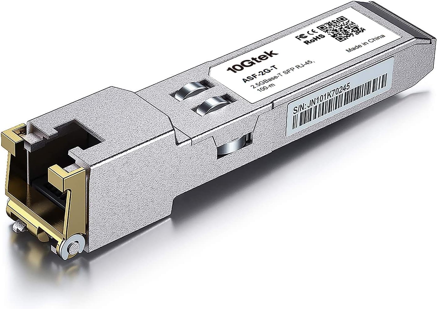 Amazon.com: 10GTEK 2.5G SFP-T, 2.5GBase-T, SFP to RJ45, Compatible with ...