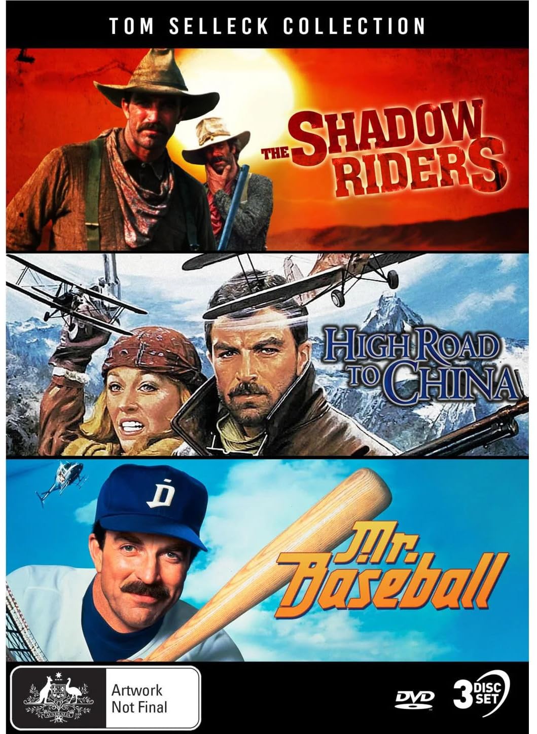 Amazon.com: Tom Selleck Collection: The Shadow Riders / High Road to ...