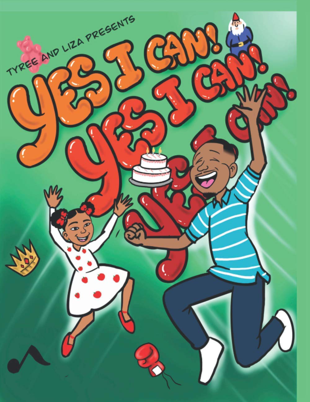 YES I CAN! YES I CAN! YES I CAN!: Story and coloring book: Mosley ...