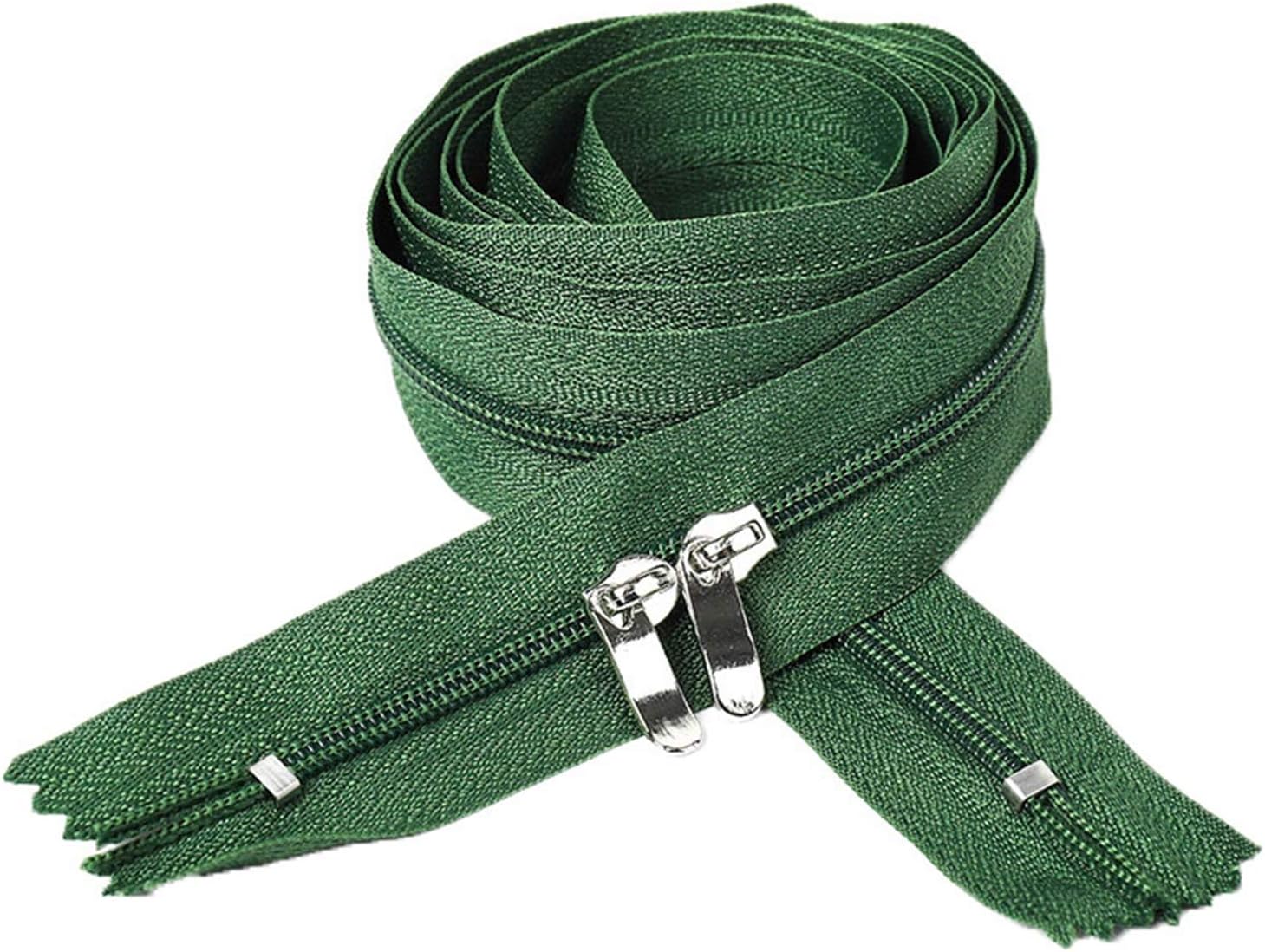 Amazon.com: Zipper,Sewing Zippers,3# Nylon Zippers 100/120/150 cm ...