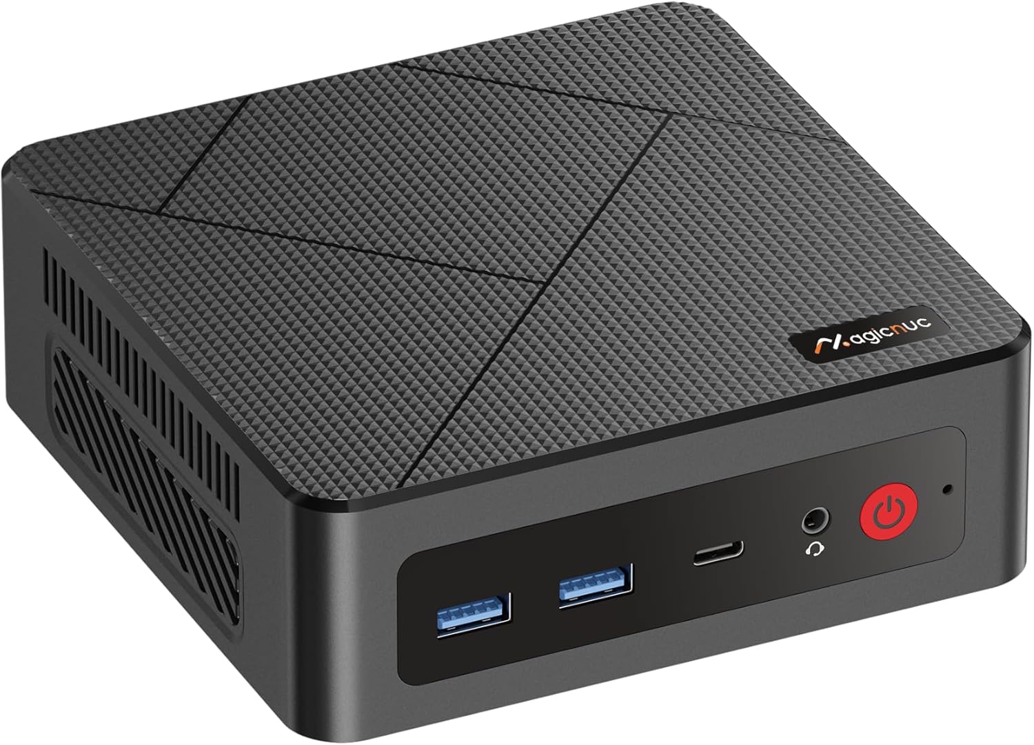 MAGICNUC AS1 Ryzen 5 3550H Home Office Mini PC (Surpasses N150/N100, Up to 3.7GHz), Mini ...