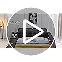 Amazon.com: Multifunction Smart King Bed Frame, Luxury Upholstered ...