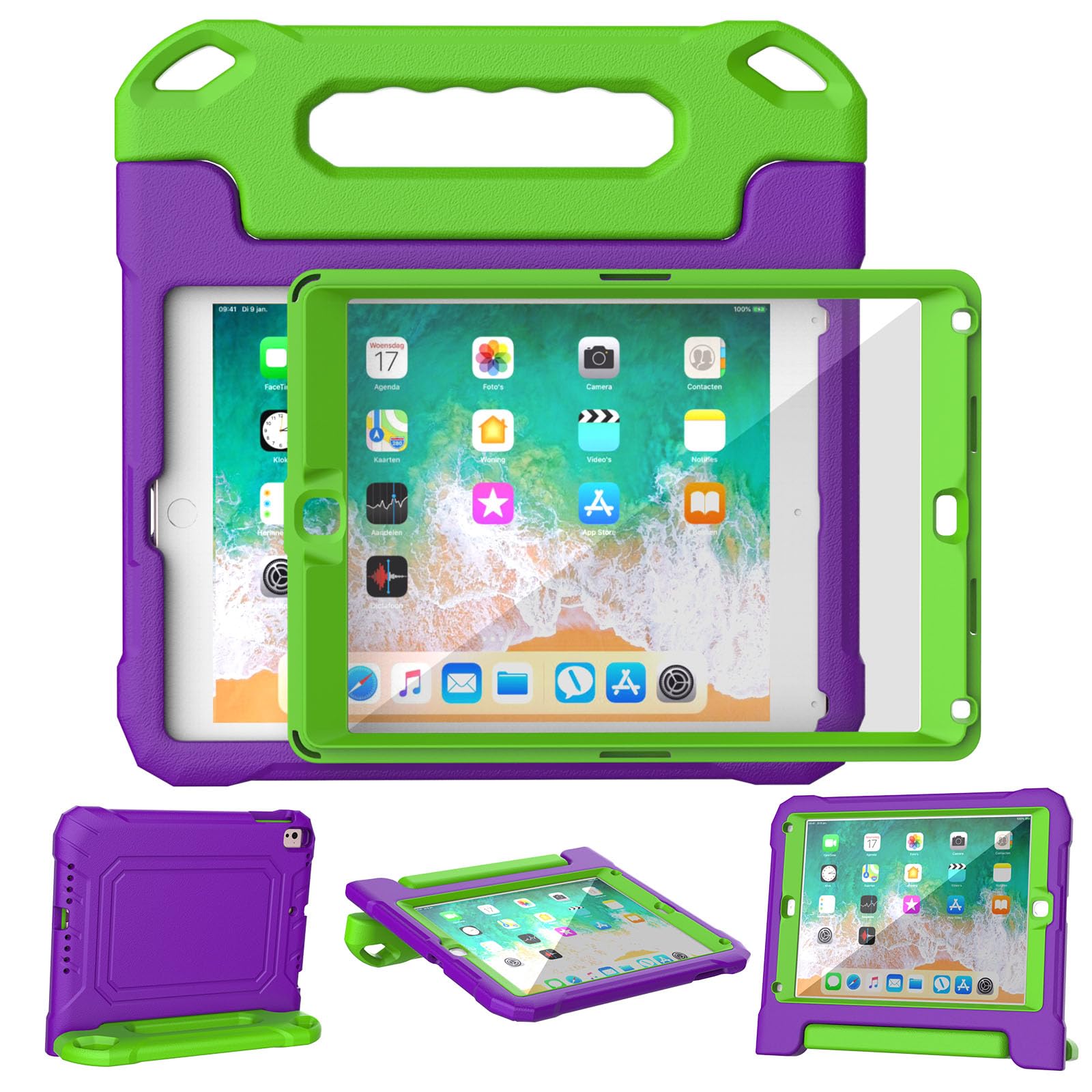 Amazon.com: YIHE Kids Case for iPad 9.7 Inch with Screen Protector ...