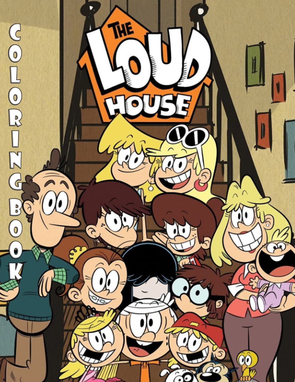 Buy Loud House Coloring Book: Beautiful and high quality illustrations ...