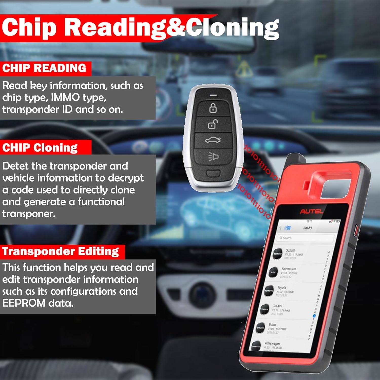 Autel MAxiIM KM100, Autel Key Fob Programmer, with 2 Sri Lanka | Ubuy