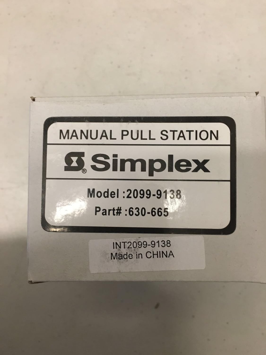 Simplex 2099-9138 - Weather Proof S/A Pull Station - Amazon.com
