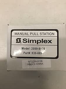 Simplex 2099-9138 - Weather Proof S/A Pull Station - Amazon.com