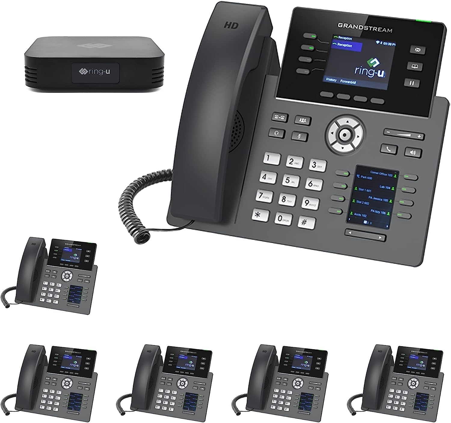 Amazon.com : Ring-U Hello Hub Small Business PBX Phone System and ...