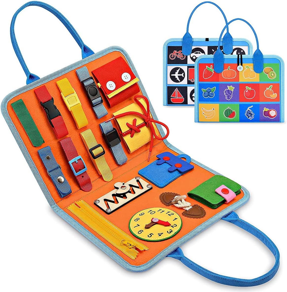 Toddler Busy Board Toy Montessori Basic Skills Activity Learning Board toddler-busy-board-toy-montessori-basic-skills-activity-learning-board