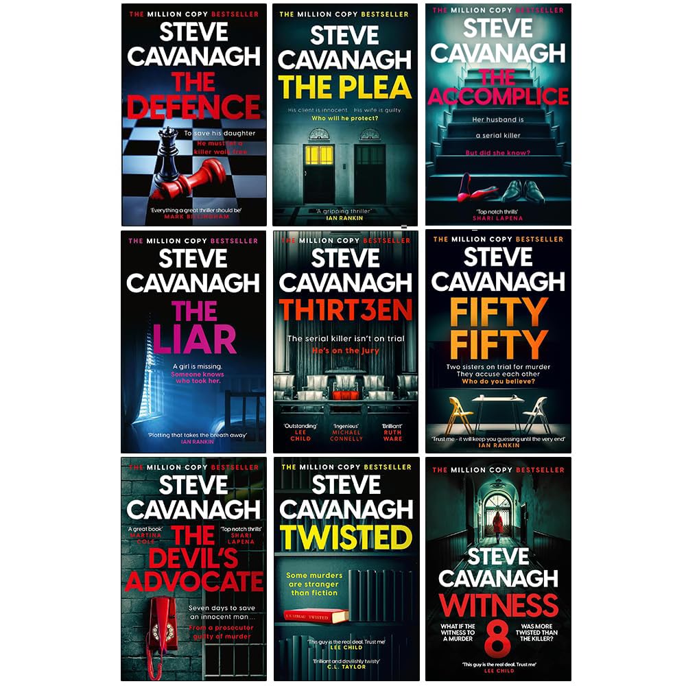 Eddie Flynn Series 9 Books Collection Set By Steve Cavanagh (The ...