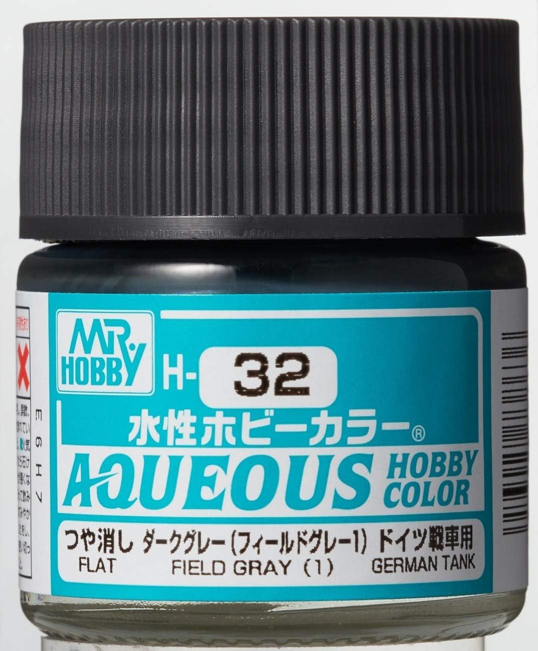 Amazon.com: Mr. Hobby Gloss Field Gray 1 Aqueous Color 10ml - Model ...