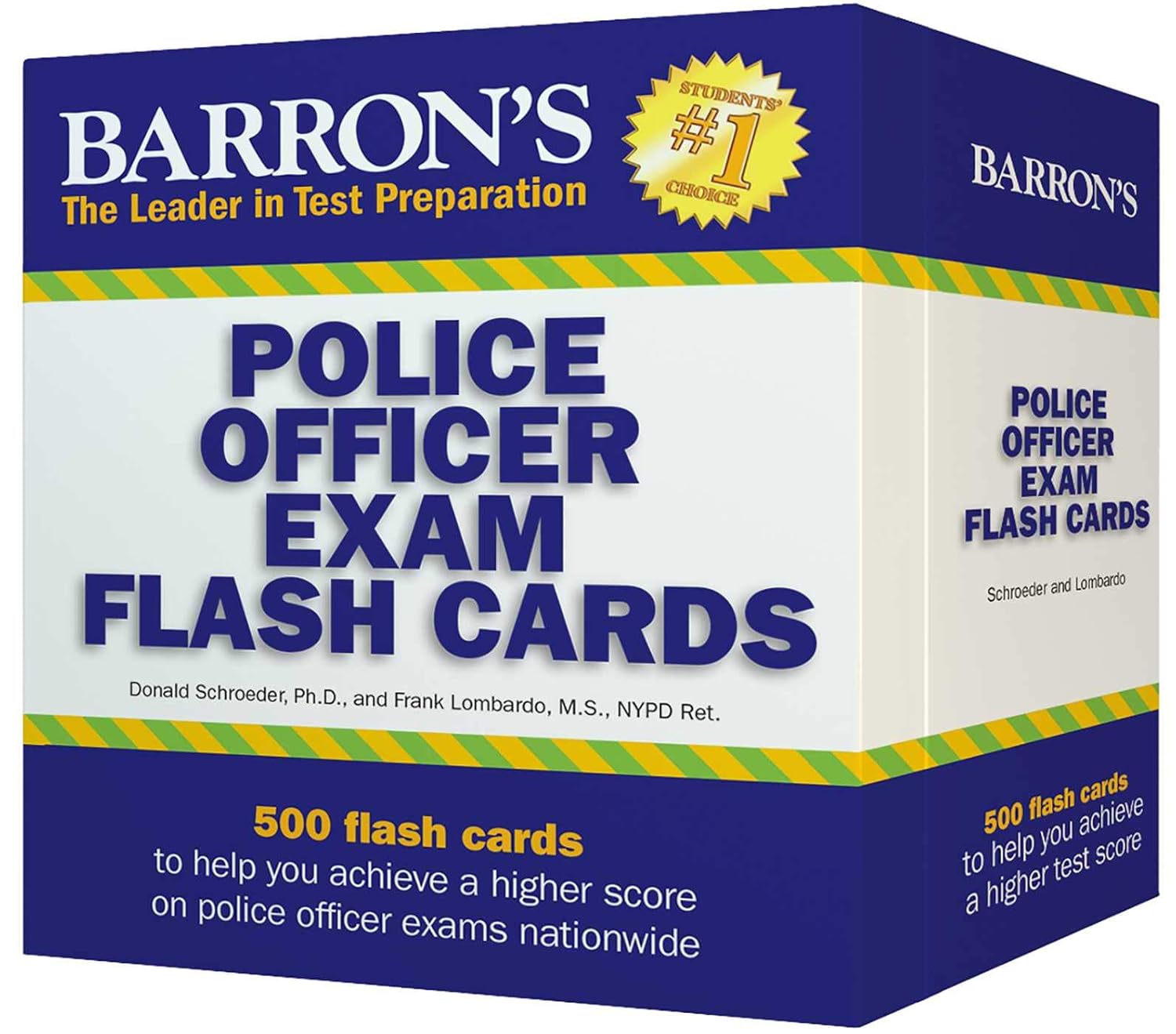 Police Officer Exam Flash Cards (Barron's Test Prep): Schroeder Ph.D ...