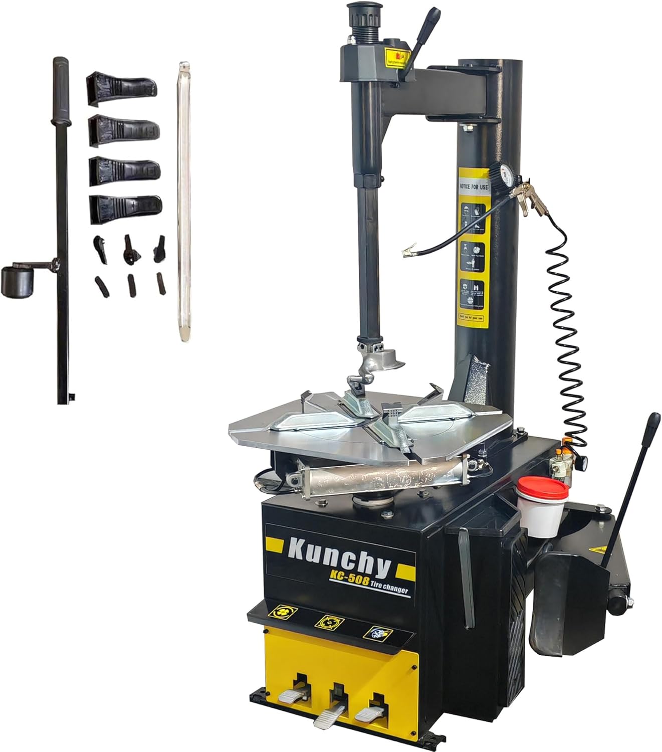 Amazon.com: Generic Single 1.5HP Tire Changer Wheel Changers Machine KC ...