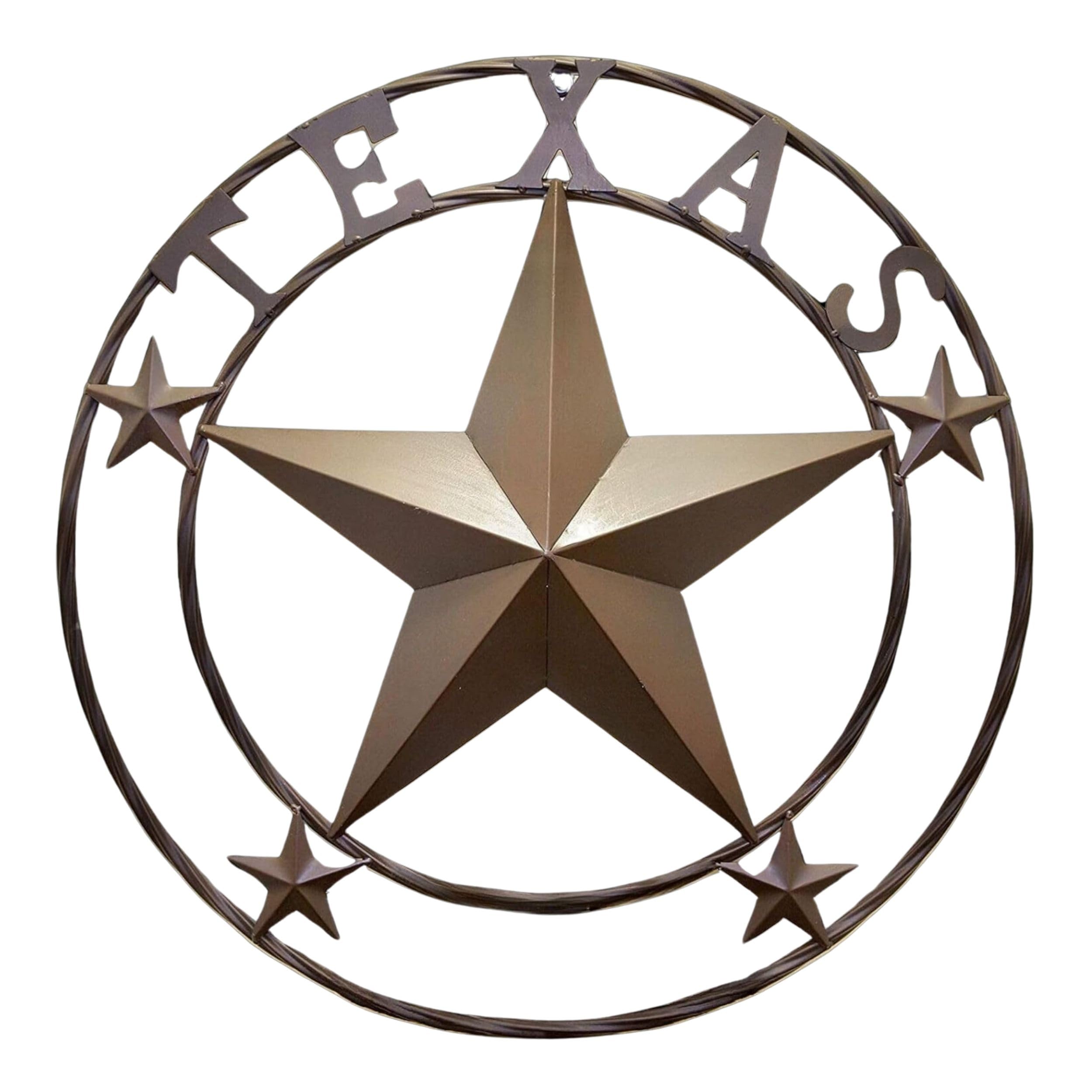 Western Texas Star Texas Barbwire Barn Star Large – Leigh Country