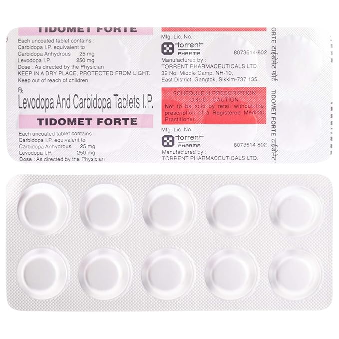 Tidomet Forte - Strip of 10 Tablets : Amazon.in: Health & Personal Care