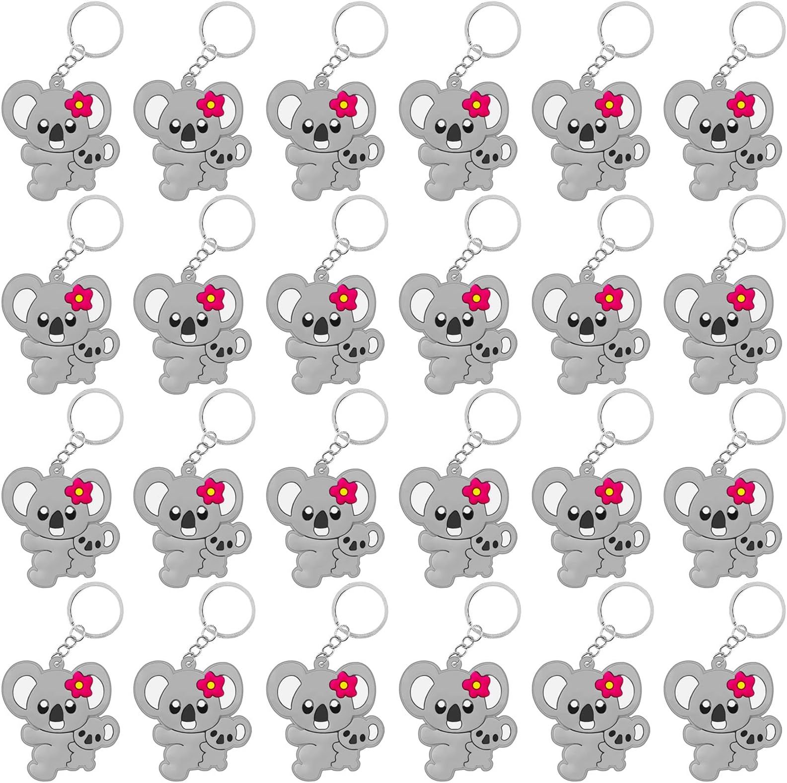 Amazon.com: CiciBear 40 Pack Koala Keychains Party Decoration for Koala ...