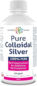 Pure Silver Colloidal - 10ppm, 600ml | Made in Canada & 3rd Party ...