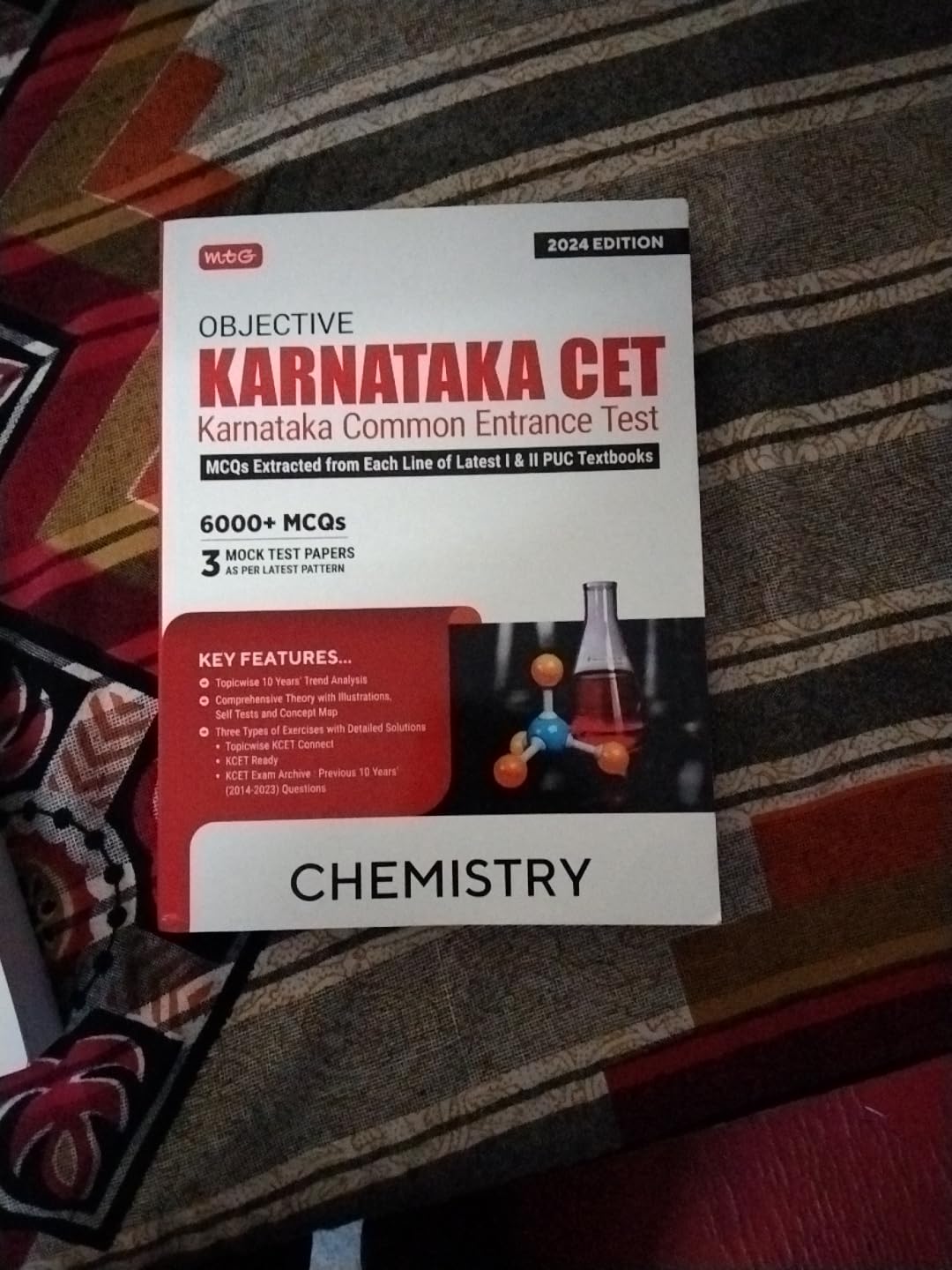 MTG Objective Karnataka CET Physics, Chemistry & Mathematics Book For ...