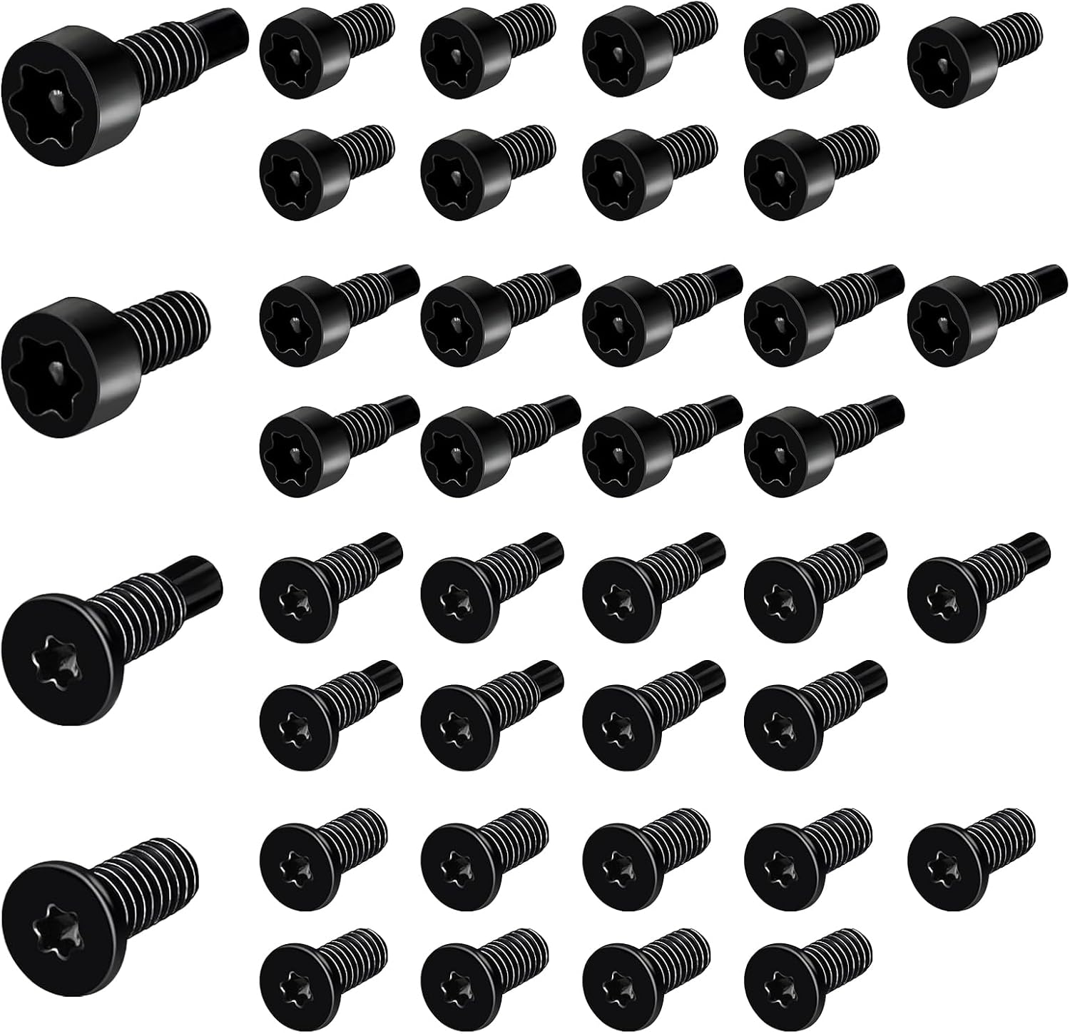 LLMSIX 40PCS Ring Doorbell Screws, Spare Ring Doorbell Security Screws ...