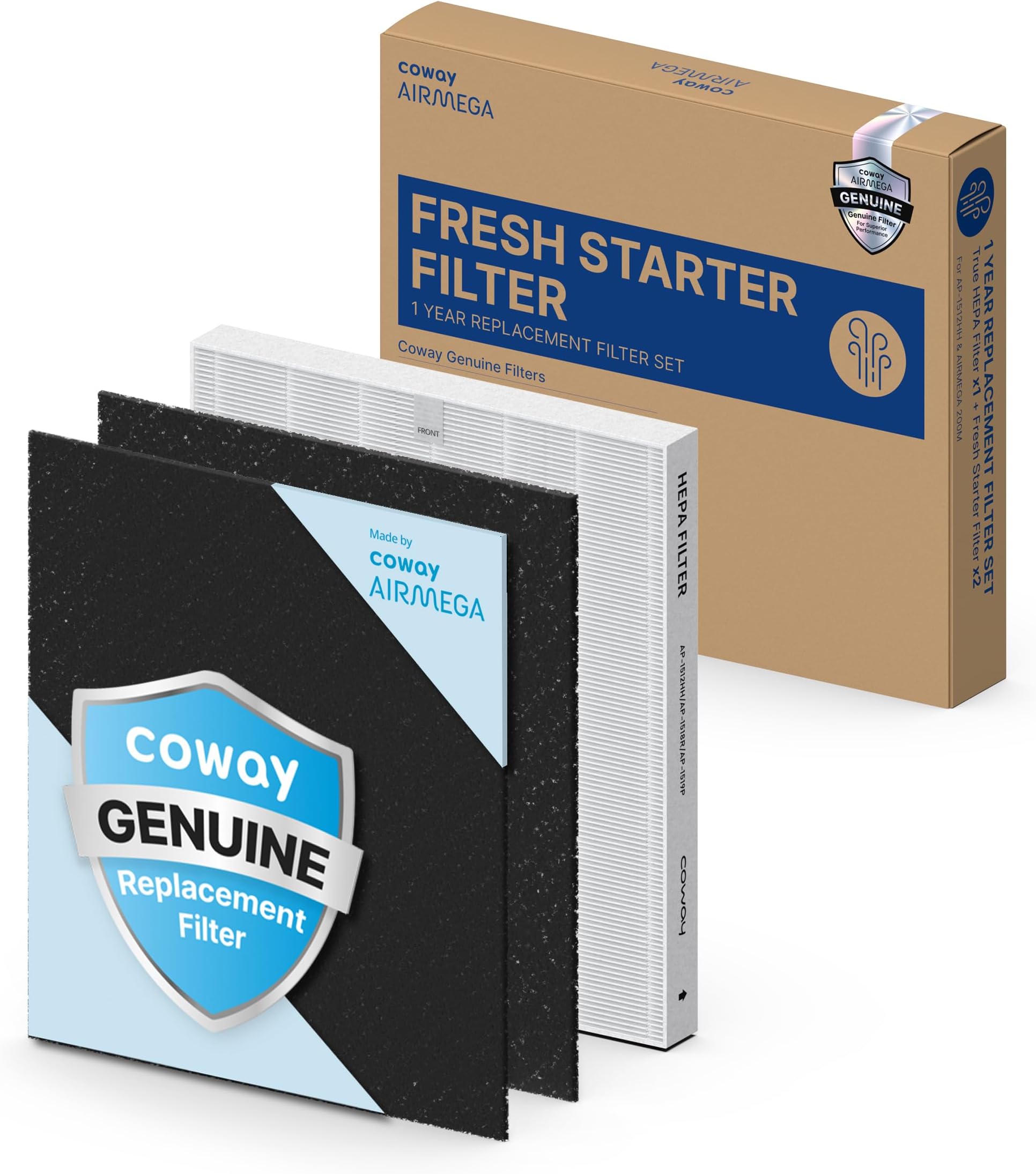 Amazon.com: COWAY AP-1512HH & 200M Air Purifier Filter Replacement ...