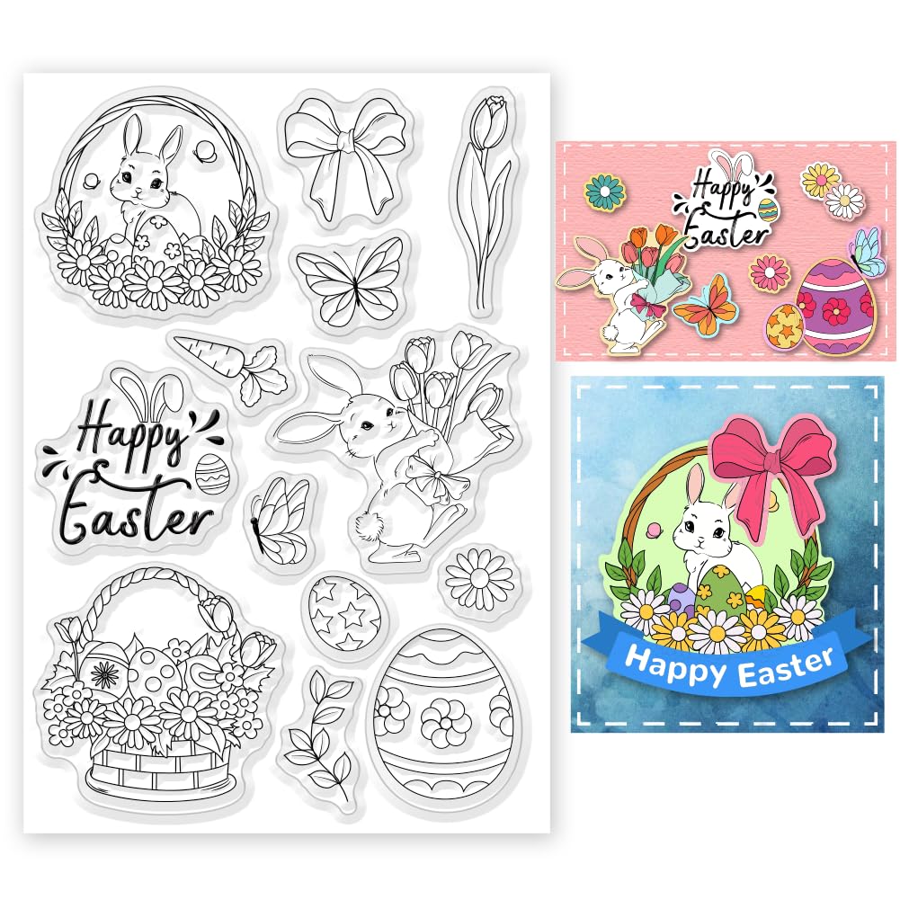 Free Easter Digital Stamps