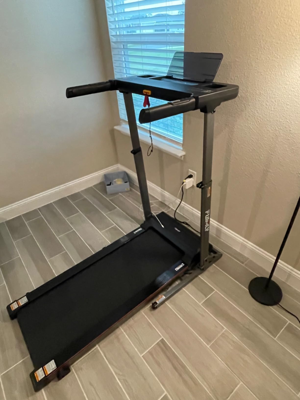 $12/mo - Finance Treadmill with Desk Workstation & Adjustable Height ...