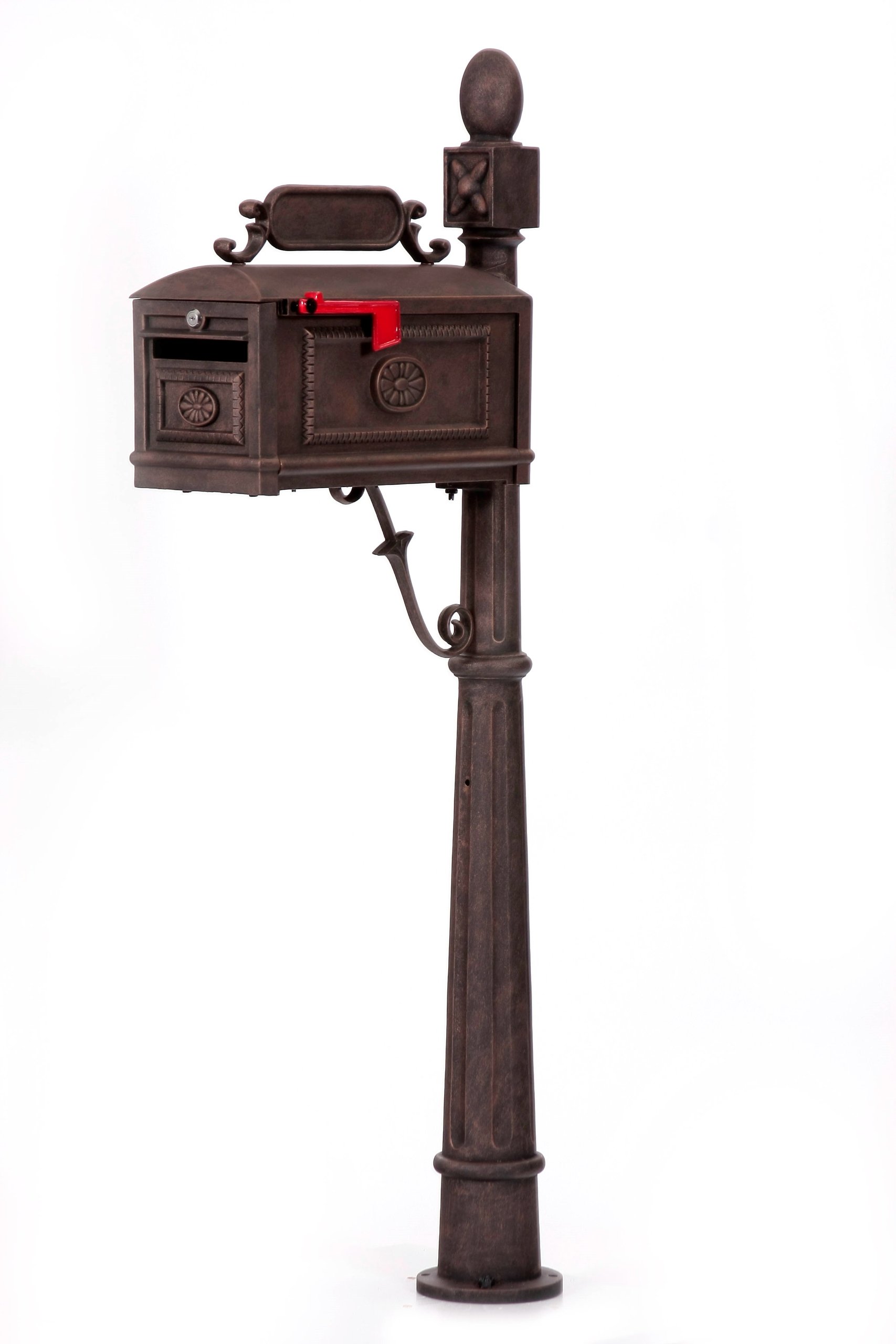 Residential Curbside Mailboxes Dig Free Easy Up Classic Mailbox By