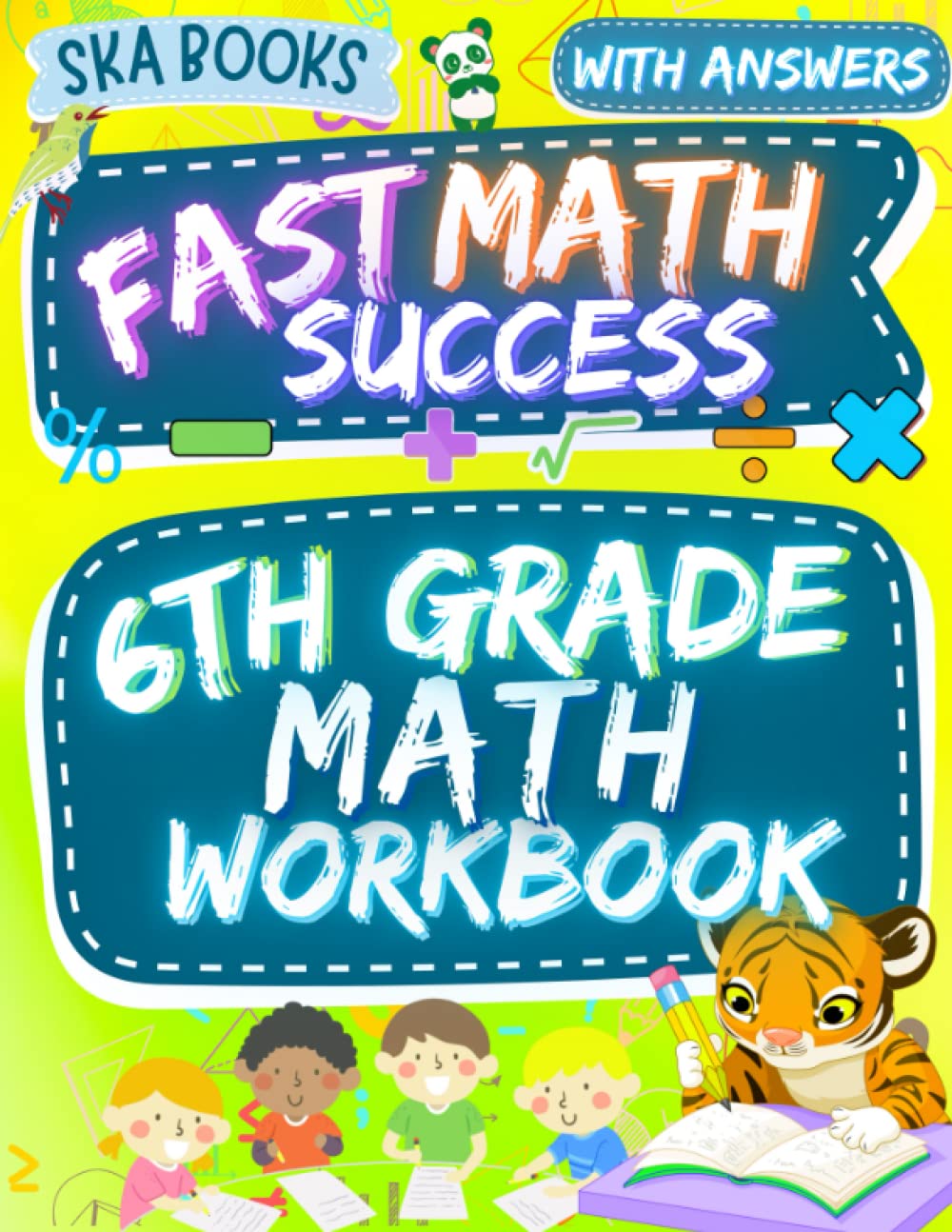 6th Grade Fast Math Success Workbook: Math Worksheets Grade 6 ...