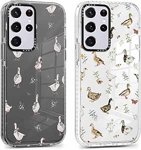 Amazon.com: Jumkook 2 Packs Phone Case for Samsung Galaxy S21 Ultra（5G） 6,8'', Cute Clear ...