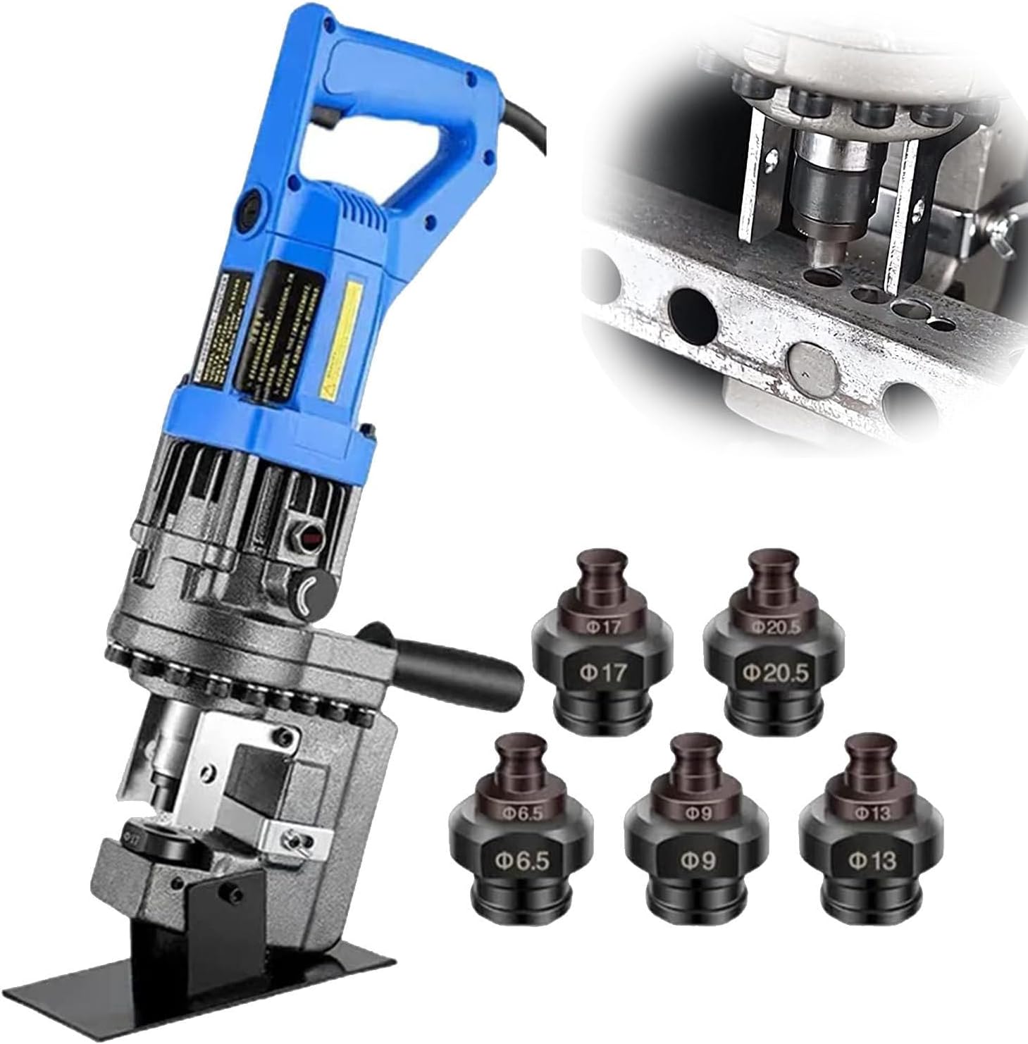 Amazon.com : NOLLAM 1200W Hydraulic Punching Machine,Electric Hydraulic ...