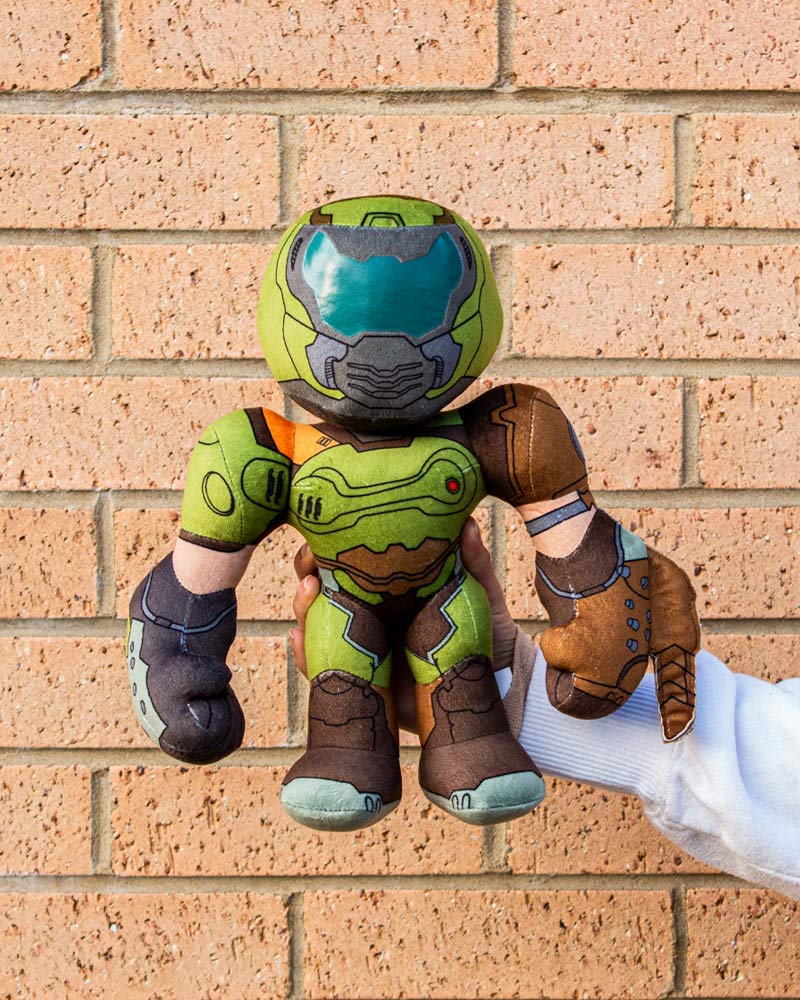 Buy Numskull Official Doom Guy Plush - Official Bethesda Doom ...
