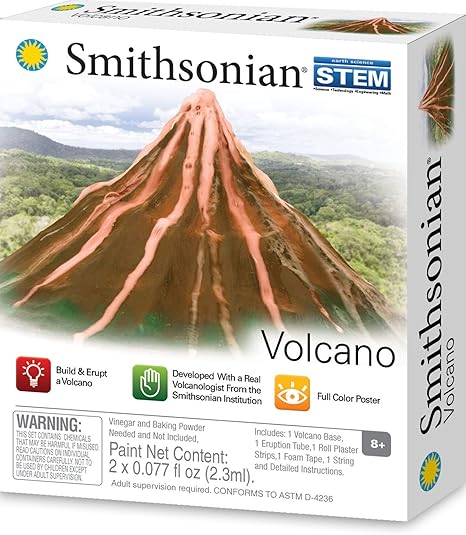 Amazon.com: Smithsonian Smithsonian Micro Volcano : Toys & Games