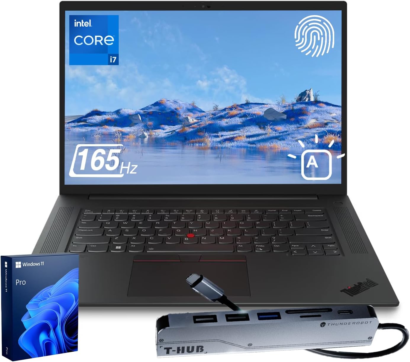 Amazon.com: Lenovo ThinkPad P1 Mobile Workstation Laptop, 16" 2.5K ...