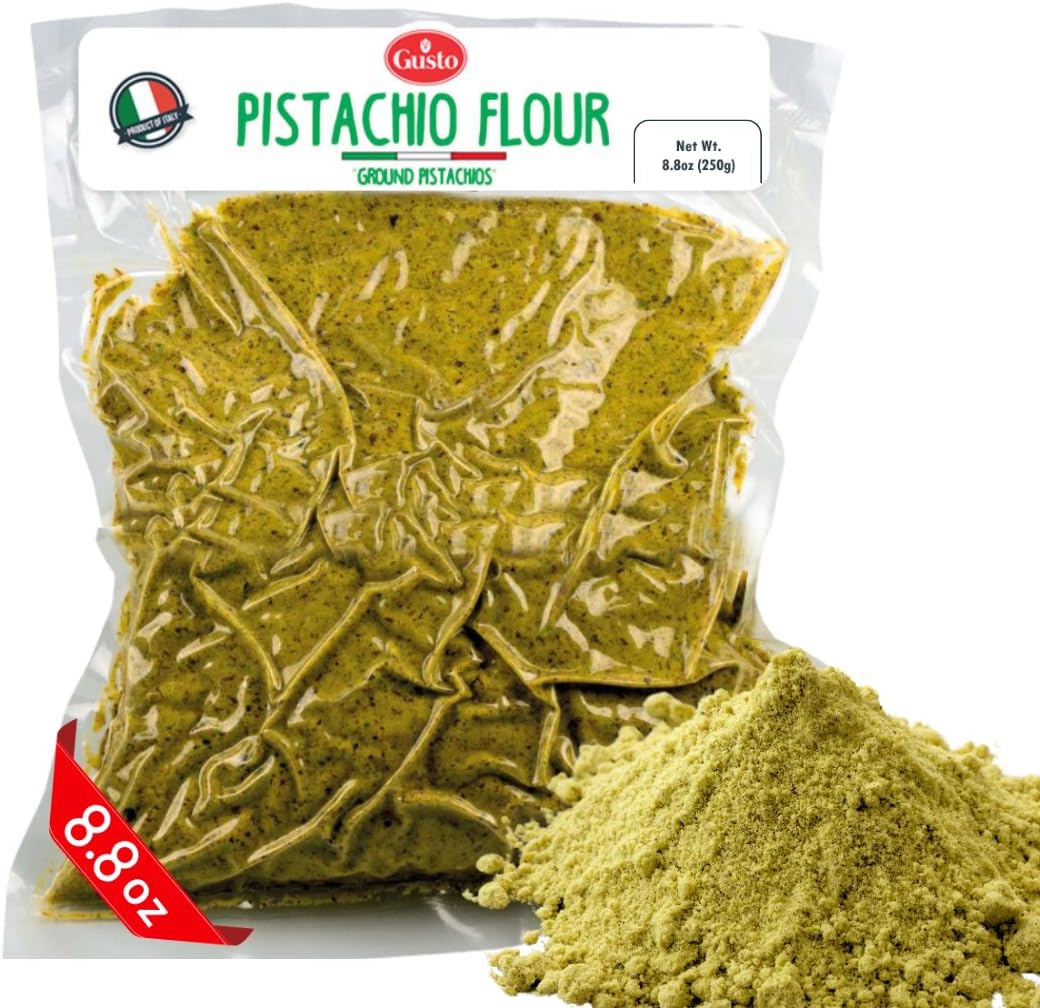 Amazon.com : Pistachio Flour, 8.8 oz (250 g), Fine Chopped Pistachio ...