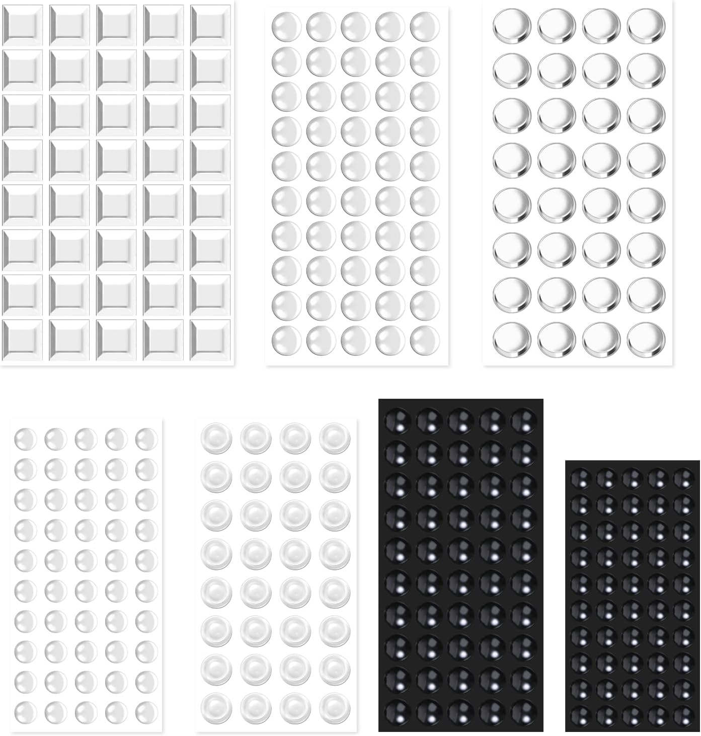 Amazon.com: 304 PCS Bump Dots for Visually Impaired, Assorted Styles ...