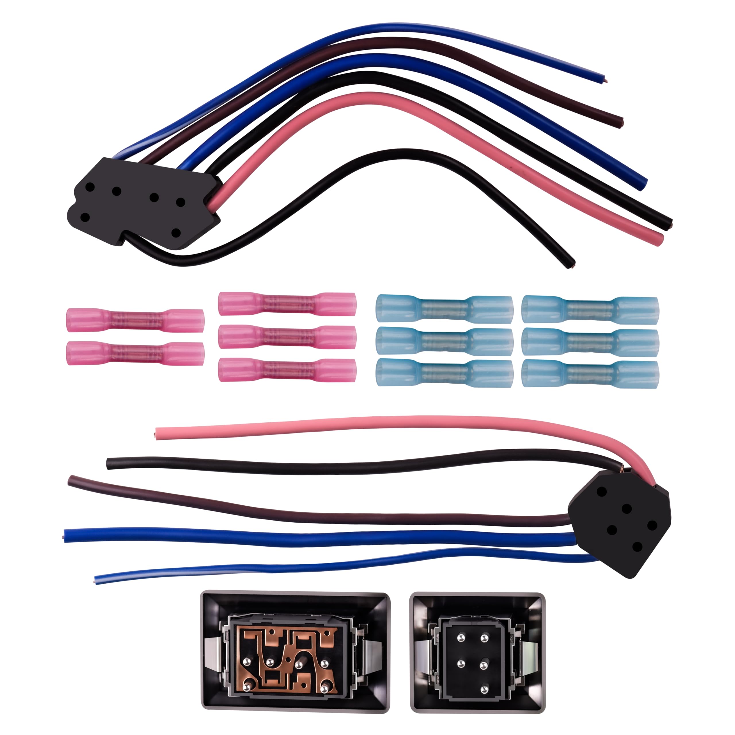 Snapklik.com : XTPTFABS Car Power Window Switch Kit Compatible