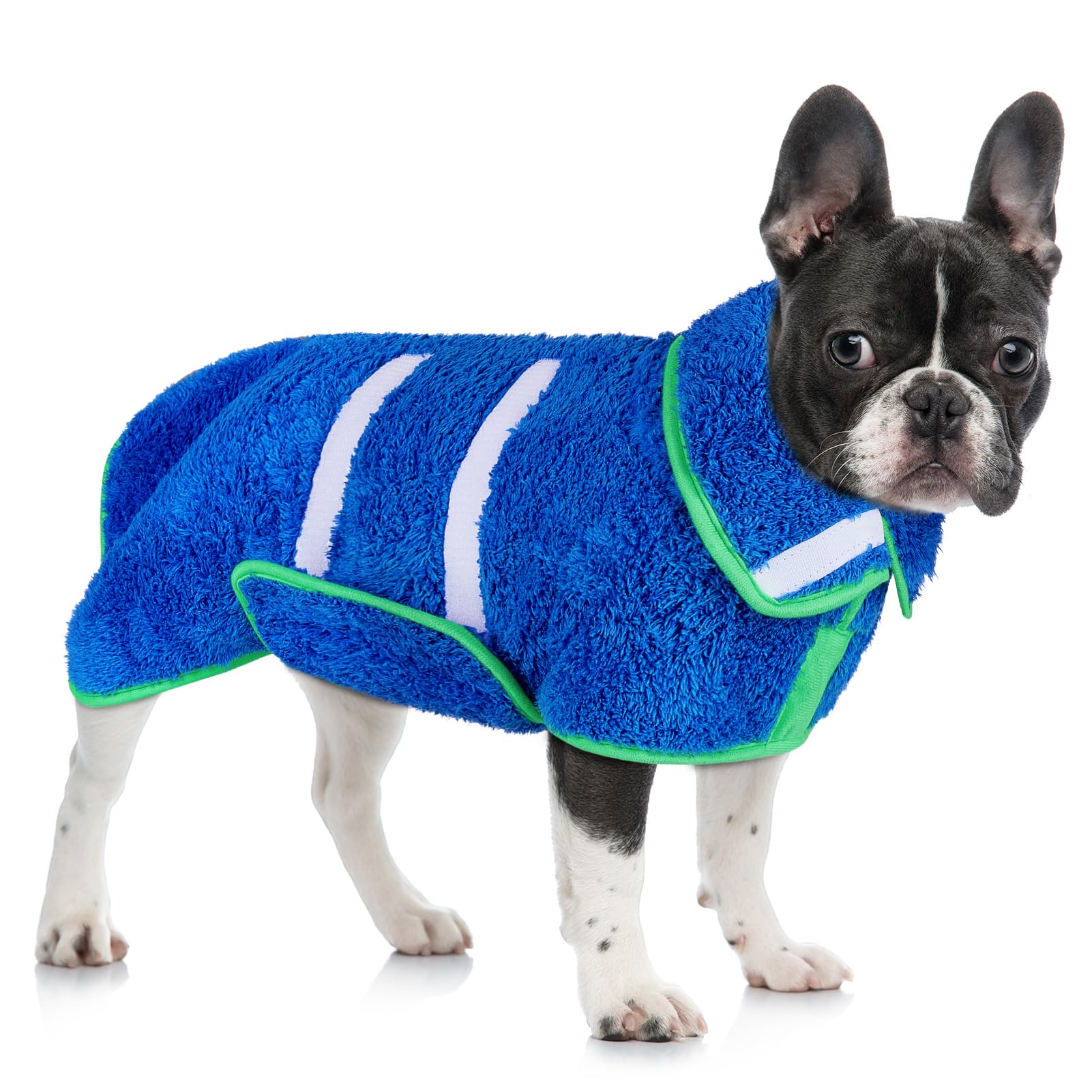 Amazon.com : Dog Bathrobe Super Absorbent Dog Towels for Drying Dogs ...