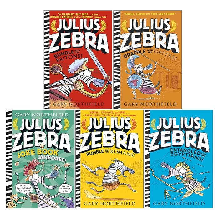 Buy Julius Zebra Series The Toga-Tasic 5 Books Collection Box Set by ...