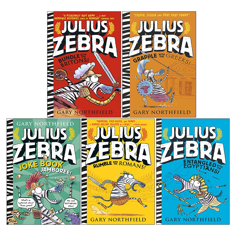 Buy Julius Zebra Series The Toga-Tasic 5 Books Collection Box Set by ...