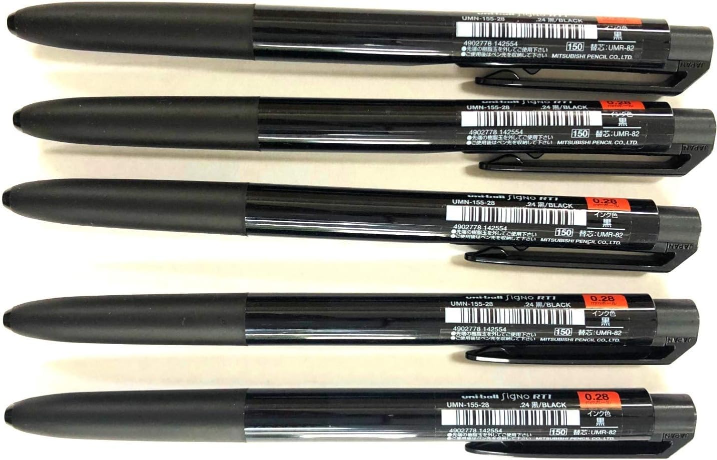 Amazon.com: Signo RT1 Retractable Gel Ink Pen, Extra Fine Point 0.5mm ...