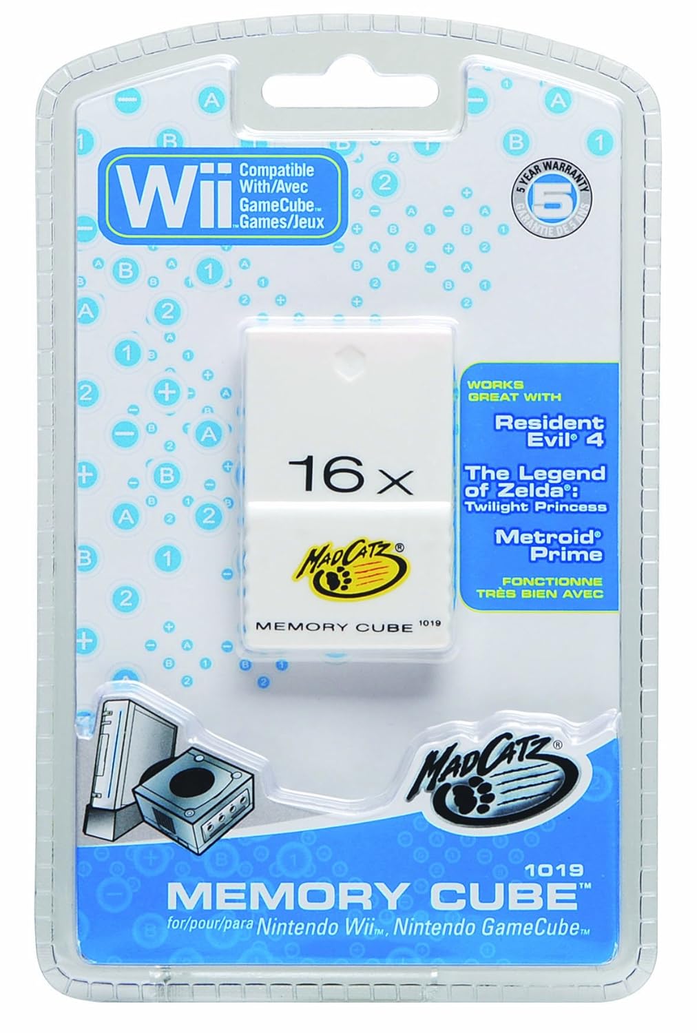 Amazon.com: Gamecube 64Mb Memory Card (16X) : Video Games