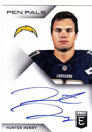 2016 ELITE HUNTER HENRY PEN PALS RC ROOKIE AUTO AUTOGRAPH at Amazon's ...